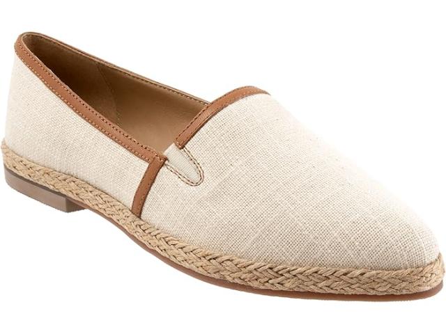 (取寄) トロッターズ レディース エステル Trotters women Estelle Natural Canvas