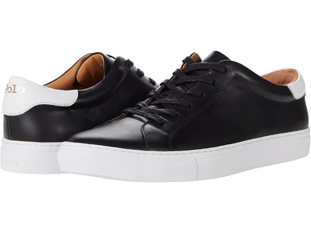 (取寄) ラルフローレン メンズ ジャーメイン Polo Ralph Lauren men Jermain Sneakerss Black