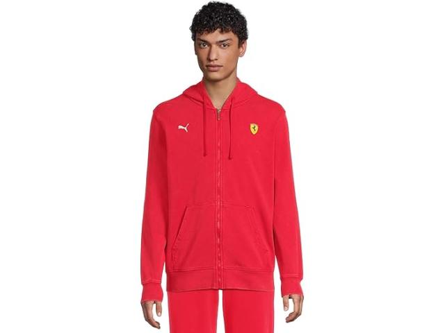 (取寄) プーマ メンズ スクーデリア フェラーリ スポーツウェア フーデット スウェット ジャケット PUMA men Scuderia Ferrari Sportswear Hooded Sweat Jacket Rosso Corsa