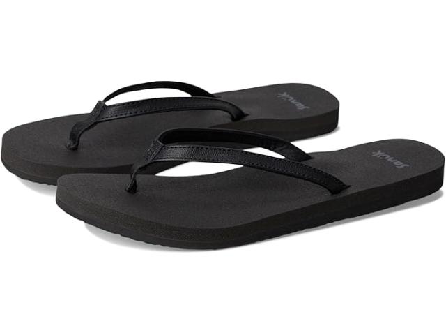 (取寄) サヌーク レディース ヨガ ジョイ リ Sanuk women Yoga Joy II Black