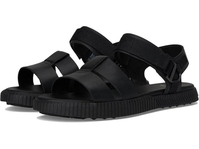 (取寄) ソレル レディース オナ アンクル ストラップ フラッツ サンダル SOREL women Ona Ave Ankle Strap Flat Sandals Black/Black
