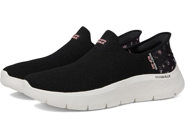 (取寄) スケッチャーズ パフォーマンス レディース ゴー ウォーク フレックス サンセット ロゼ ハンズ フリー スリップインズ SKECHERS Performance women Go Walk Flex Sunset Rose Hands Free Slip-Ins Black/Pink