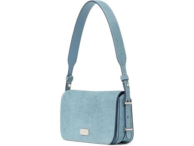 (取寄) ケイトスペード レディース リブ デニム ショルダー バッグ Kate Spade New York women Liv Denim Shoulder Bag Blue Multi