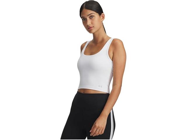 (取寄) アンダーアーマー レディース モーション タンク トップ Under Armour women Motion Tank Top White/Halo Gray