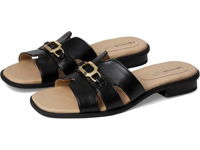 (取寄) ライフストライド レディース  LifeStride women tybit Black Faux Leather