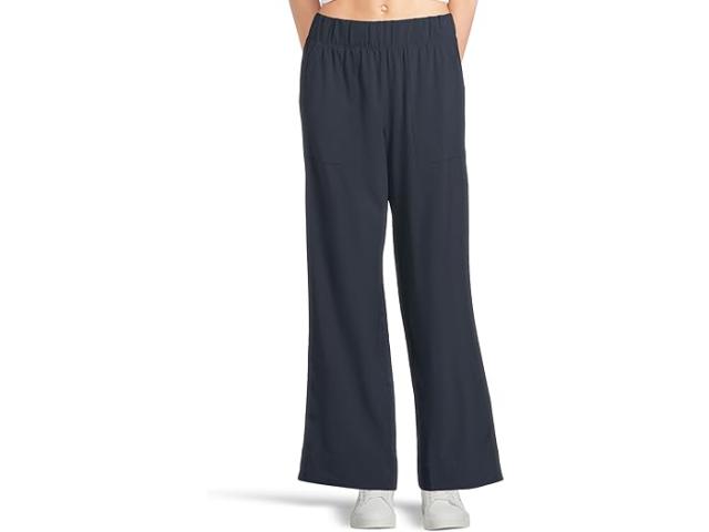 (取寄) ビヨンドヨガ レディース ストレッチ ウーブン ワイド レッグ パンツ Beyond Yoga women Stretch Woven Wide Leg Pants Nocturnal Navy