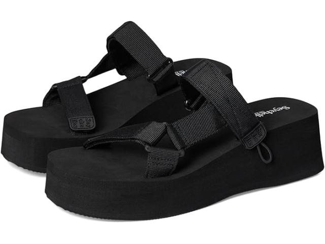(取寄) セイシェル レディース スキップ トゥ ミー Seychelles women Skip to Me Black Nylon