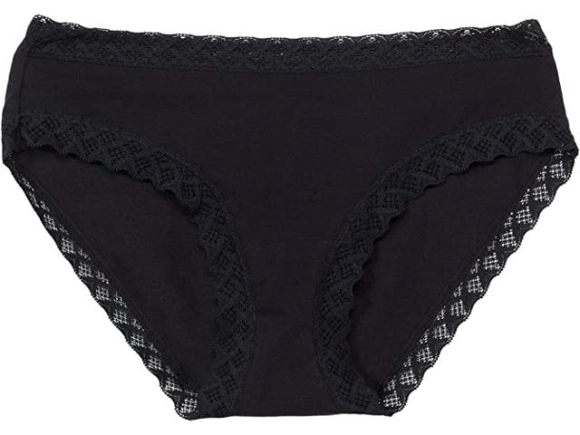 (取寄) ナトリ レディース ブリス コットン ガール ブリーフ 3-パック Natori women  Bliss Cotton Girl Brief 3-Pack Black/Black/Black