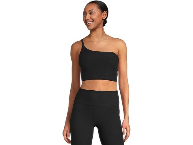 (取寄) ビヨンドヨガ レディース スペースダイ ワン ショルダー ロング ライン ブラ Beyond Yoga women Spacedye One Shoulder Long Line Bra Darkest Night
