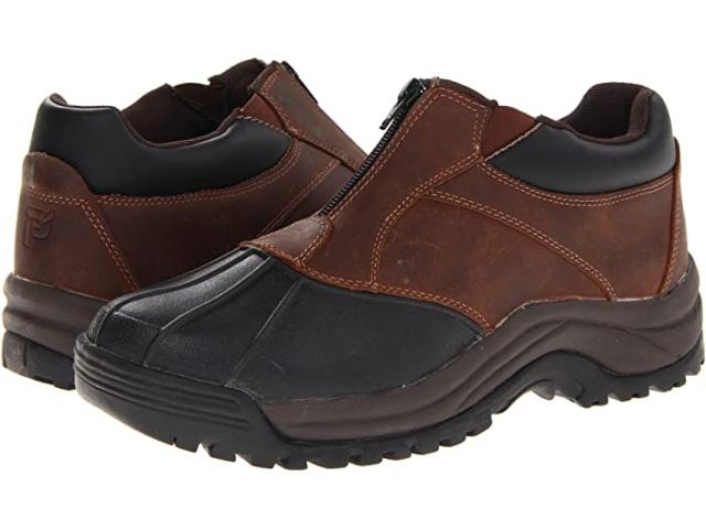 (取寄) プロペット メンズ ブリザード アンクル ジップ Propet men  Blizzard Ankle Zip Brown/Black