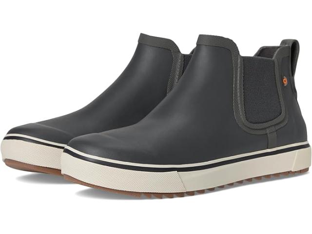 (取寄) ボグス メンズ キッカー レイン チェルシー リ Bogs men Kicker Rain Chelsea II Gray