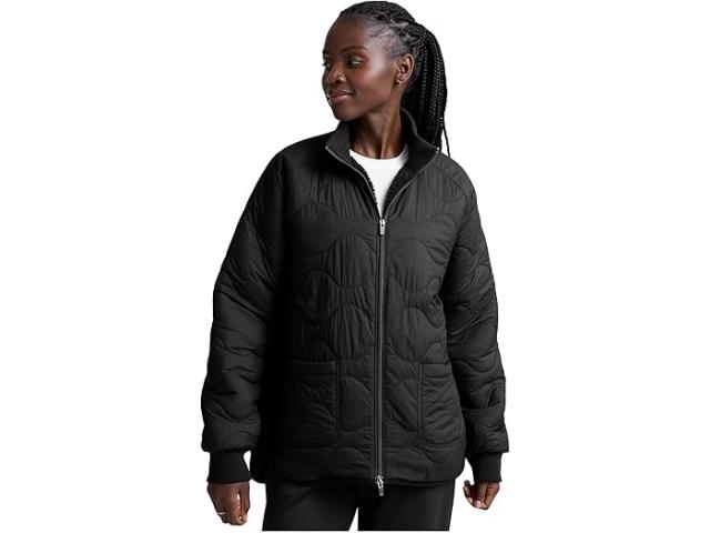 (取寄) ビヨンドヨガ レディース リバーシブル キルテッド ジャケット Beyond Yoga women Reversible Quilted Jacket Black