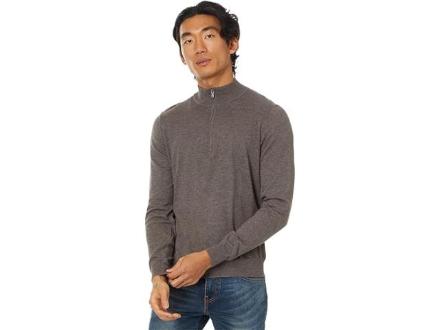 (取寄) ファリティ メンズ ムーブメント 1/4 ジップ セーター Faherty men Faherty Movement 1/4 Zip Sweater Walnut Creek Heather