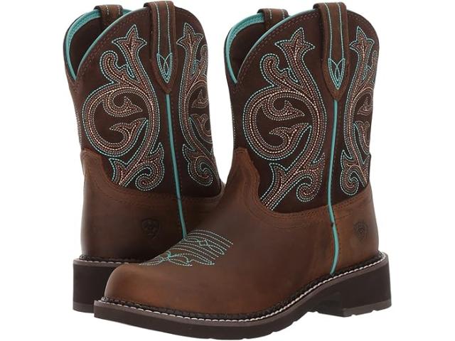 (取寄) アリアット レディース ファットベビー ヘリテージ Ariat women Fatbaby Heritage Distressed Brown/Fudge