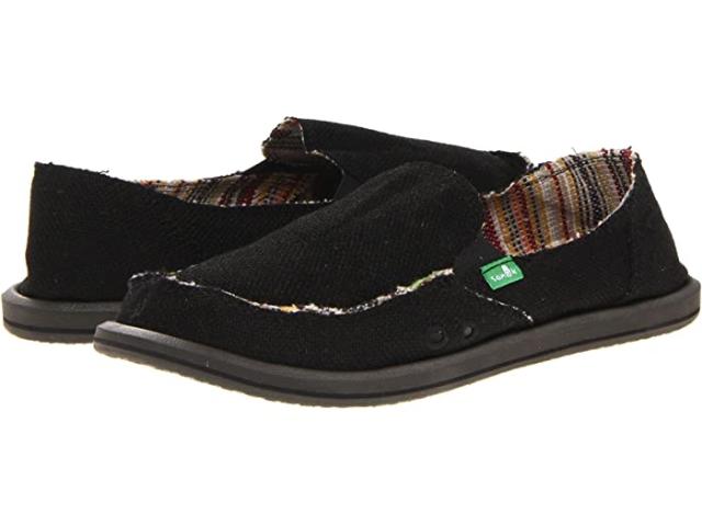 (取寄) サヌーク レディース ドンナ ヘンプ Sanuk women Sanuk Donna Hemp Black