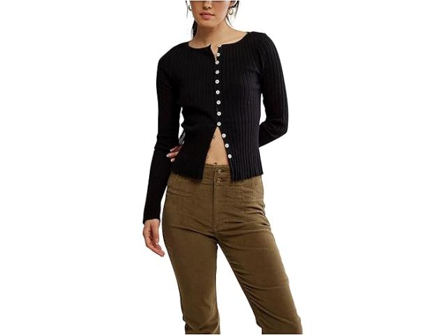 (取寄) フリーピープル レディース ティリー ロング スリーブ カルディ Free People women Tilly Long Sleeve Cardi Black