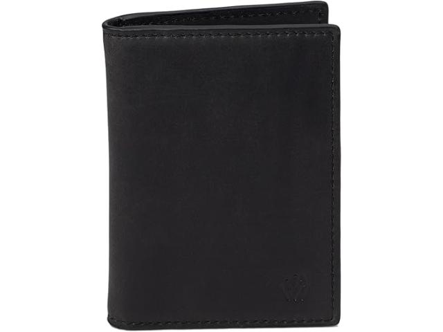 (取寄) ジョンストン&マーフィー ローズ バイフォールド カード ケース Johnston & Murphy Rhodes Bifold Card Case Black Full Grain