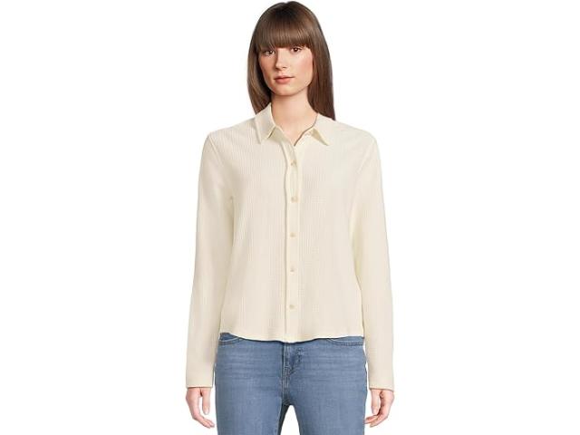 (取寄) リラ P レディース カラード ボタン ダウン Lilla P women Collared Button Down Ecru