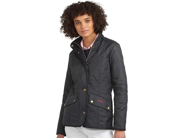 (取寄) バブアー レディース キャバルリー ポーラーキルト Barbour women Cavalry Polarquilt Navy