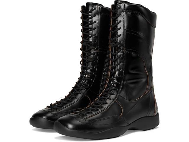 (取寄) バガボンド シューメーカーズ レディース スカイ レザー レーシング ブーツ Vagabond Shoemakers women Sky Leather Racing Boots Black