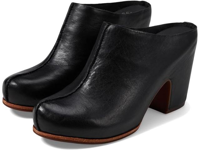 (取寄) コークイーズ レディース サガノ Kork-Ease women Kork-Ease Sagano Black Full Grain Leather