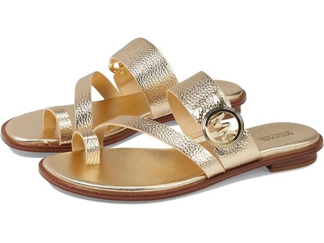 (取寄) マイケルコース レディース ヴェラ フラッツ トング MICHAEL Michael Kors women Vera Flat Thong Pale Gold