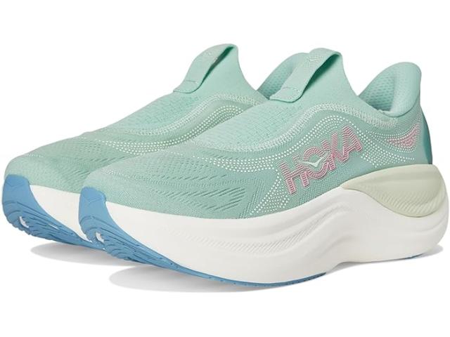(取寄) ホカオネオネ レディース スカイワード レースレス Hoka women Skyward Laceless Jadeite/Sea Glass