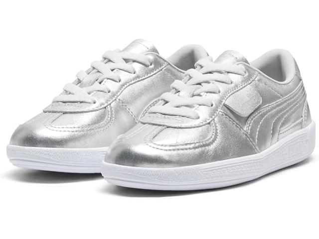 (取寄) プーマ キッズ パレルモ クロム PUMA Kids PUMA Kids Palermo Chrome PUMA Silver-Feather Gray