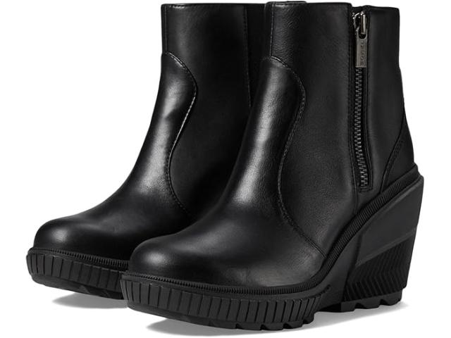 (取寄) ソレル レディース オナ ジップ ウェッジ SOREL women ONA AVE Zip Wedge Black/Black