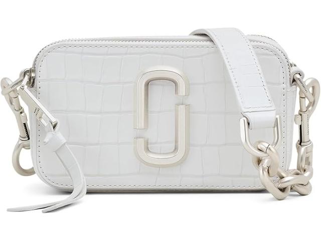 (取寄) マークジェイコブス レディース ザ クロック-エンボスド チェイン スナップショット Marc Jacobs women The Croc-Embossed Chain Snapshot Cotton