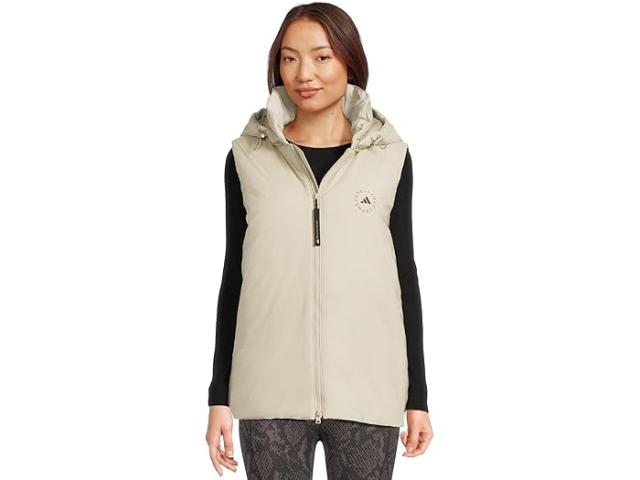 (取寄) アディダス バイ ステラマッカートニー レディース パッテッド ベスト adidas by Stella McCartney women Padded Vest JM3673 Willow Grey