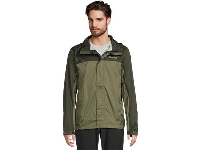 (取寄) マーモット メンズ プレシップ エコ ジャケット Marmot men PreCip Eco Jacket Rosin Green/Olive Grove