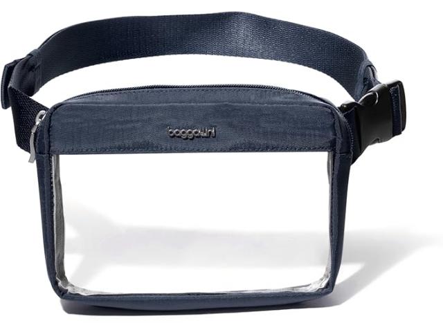 (取寄) バッガリーニ レディース クリア スタジアム ベルト バッグ Baggallini women Clear Stadium Belt Bag French Navy