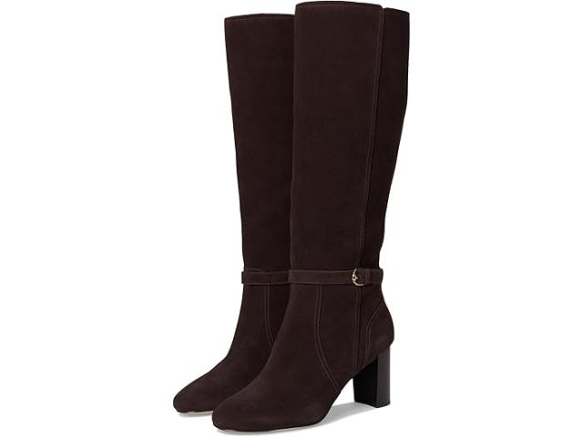 (取寄) コールハーン レディース グレンデール トール ブーツ Cole Haan women Glendale Tall Boot Dark Choco Suede