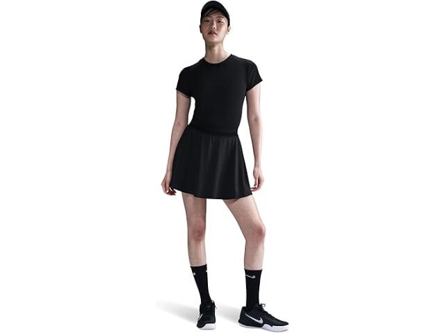 (取寄) ナイキ レディース コート エース アドバンテージ ドライ-フィット テニス スカート Nike women Court Ace Advantage Dri-fit Tennis Skirt Black/Black