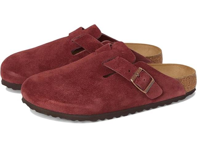 (取寄) ビルケンシュトック レディース ボストン - スエード Birkenstock women Boston - Suede Zinfandel