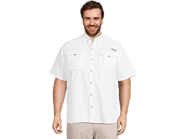 (取寄) コロンビア メンズ バハマ リ ショート スリーブ シャツ Columbia men Bahama II Short Sleeve Shirt White 1