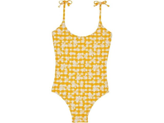 (取寄) ヴィルブレクイン キッズ ガールズ ロンド デス トルチェス ヴィシー (トドラー/リトル キッド/ビッグ キッド) Vilebrequin Kids girls Delizia Ronde Des Tortues Vichy (Toddler/Little Kid/Big Kid) Mangue