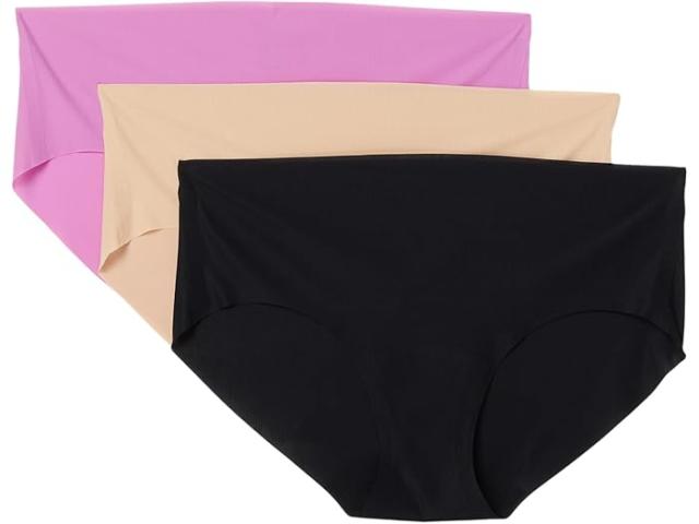 (取寄) コマンドー レディース インビジブル リブ ワン サイズ ビキニ 3-パック Commando women Invisible Rib One Size Bikini 3-Pack GP226 Multicolor