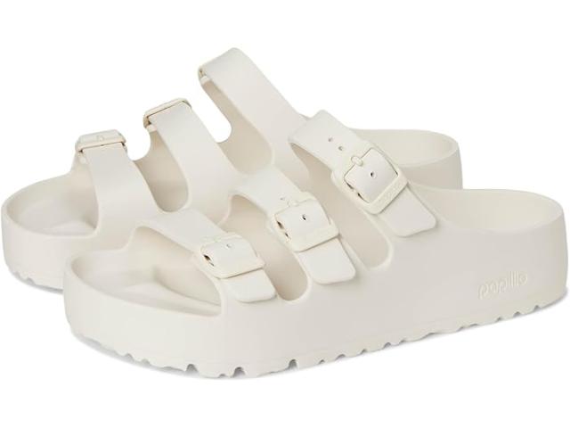 (取寄) ビルケンシュトック レディース パピリオ バイ フロリダ プラットフォーム EVA Birkenstock women Papillio by Florida Platform EVA Eggshell