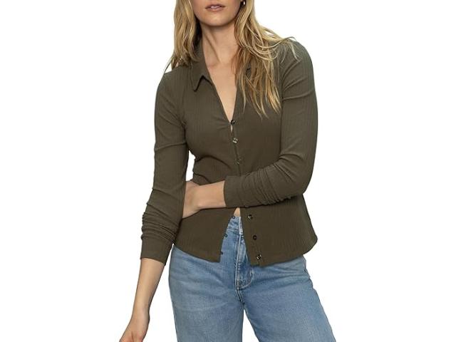 (取寄) サンクチュアリ レディース デイドリーマー ニット シャツ Sanctuary women Daydreamer Knit Shirt Kalamata