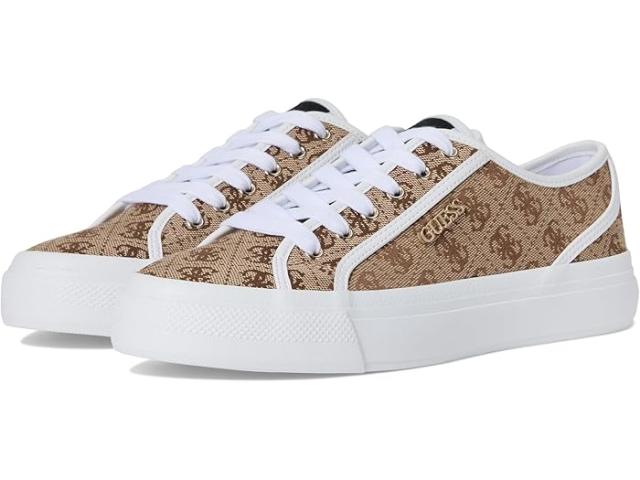 (取寄) ゲス レディース  GUESS women Jelexa Medium Brown Logo Multi