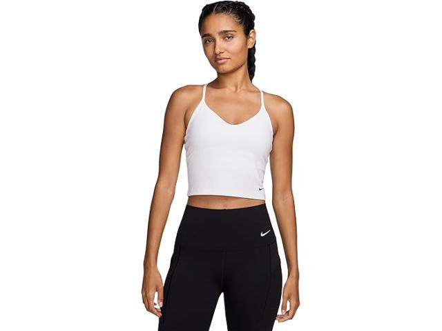 (取寄) ナイキ レディース インディ ブラ タンク Nike women Indy Bra Tank White/Black