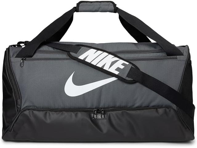 (取寄) ナイキ ブラジリア 9.5 トレーニング ダッフル バッグ (ミディアム, 60L) Nike Brasilia 9.5 Training Duffel Bag (Medium, 60L) Iron Grey/Black/White