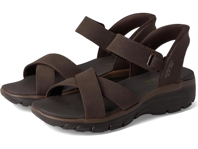 (取寄) スケッチャーズ レディース イージー ゴーイング - サムウェア サニー SKECHERS women Easy Going - Somewhere Sunny Chocolate