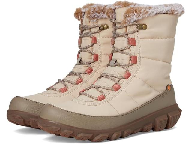 (取寄) ボグス レディース シーダー キルト レース Bogs women Cedar Quilt Lace Oatmeal