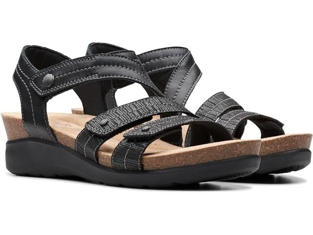 (取寄) クラークス レディース クララ Clarks women Clarks Calenne Clara Black Combi