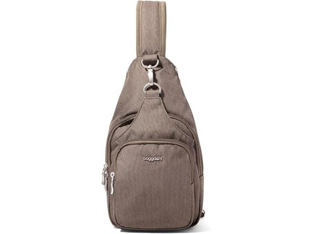 (取寄) バッガリーニ レディース セントラル パーク スリング Baggallini women Central Park Sling Dark Umber Heritage