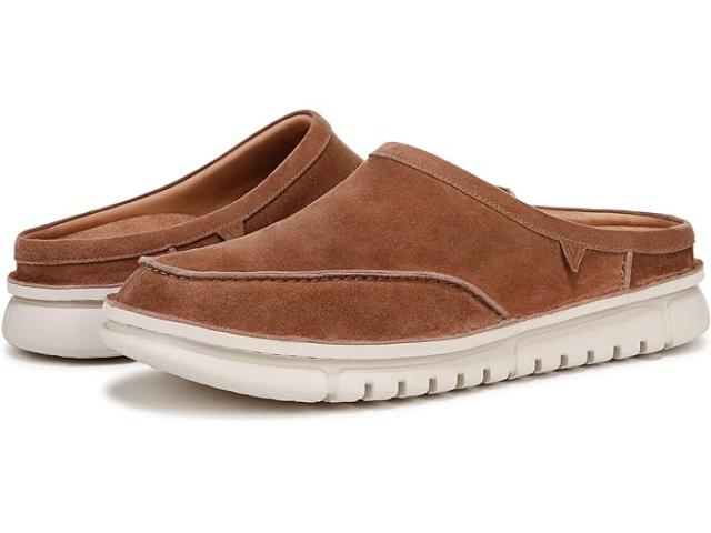 (取寄) バイオニック メンズ クロッグス ミュールズ VIONIC men VIONIC Muptown Clogs Mules Hazelnut Brown Waxed Suede