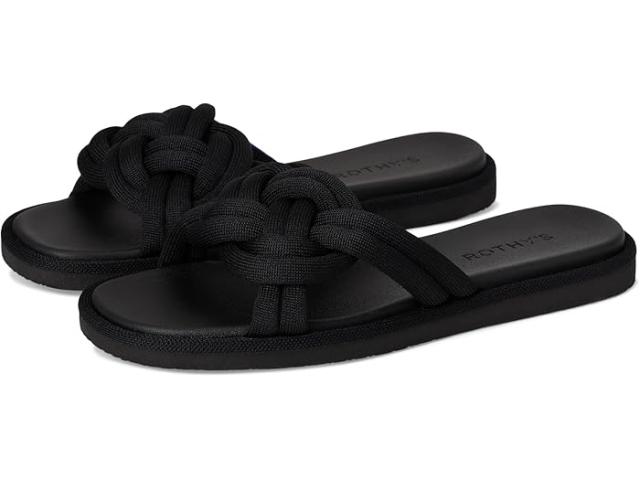 (取寄) レディース ザ サマー サンダル Rothy's women The Summer Sandals Black